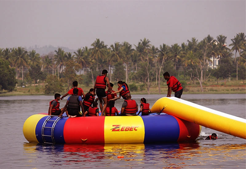 Water Trampoline in Varuna Lake, Mysuru - Today’s offer Rs.249 ( 17 % off)
