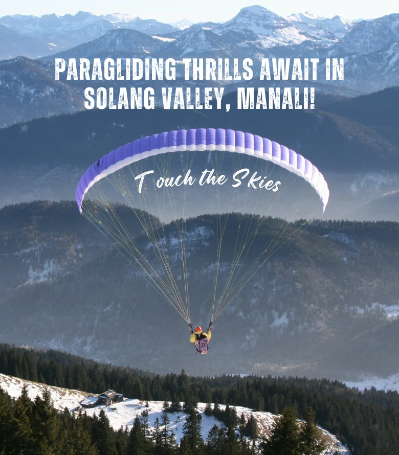 Paragliding in Solang Valley, Manali - Today’s offer Rs.3999 ( 12 % off)